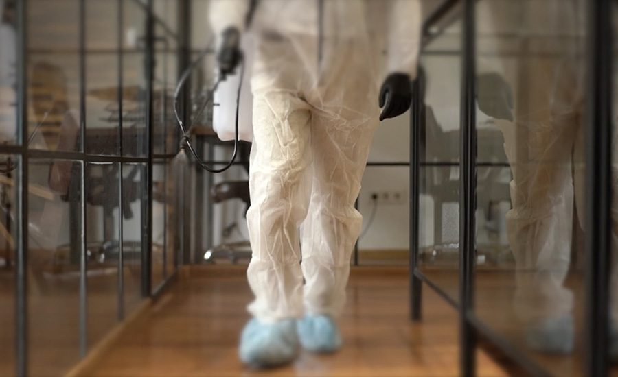 Antimicrobial spraying is serious business | The National Provisioner