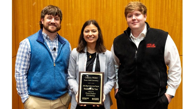 Texas A&M University student receives Frank Perdue Scholarship Student ...