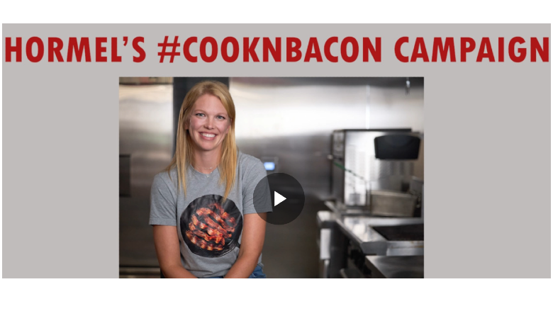 Hormel's #CooknBacon campaign with Senior Brand Manager of Bacon ...