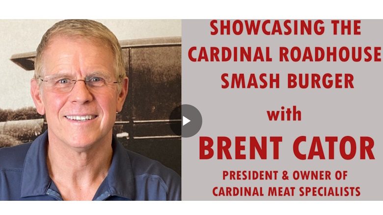 Showcasing the Cardinal Roadhouse Smash Burger with Cardinal Meat ...