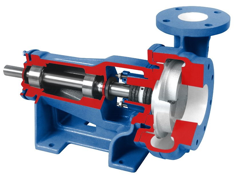 Industrial horizontal end suction pump is easy to install and maintain ...